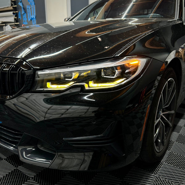 Installation Guide: BMW G20 3 Series CSL Yellow DRL (2019–2022) – Bayoptiks