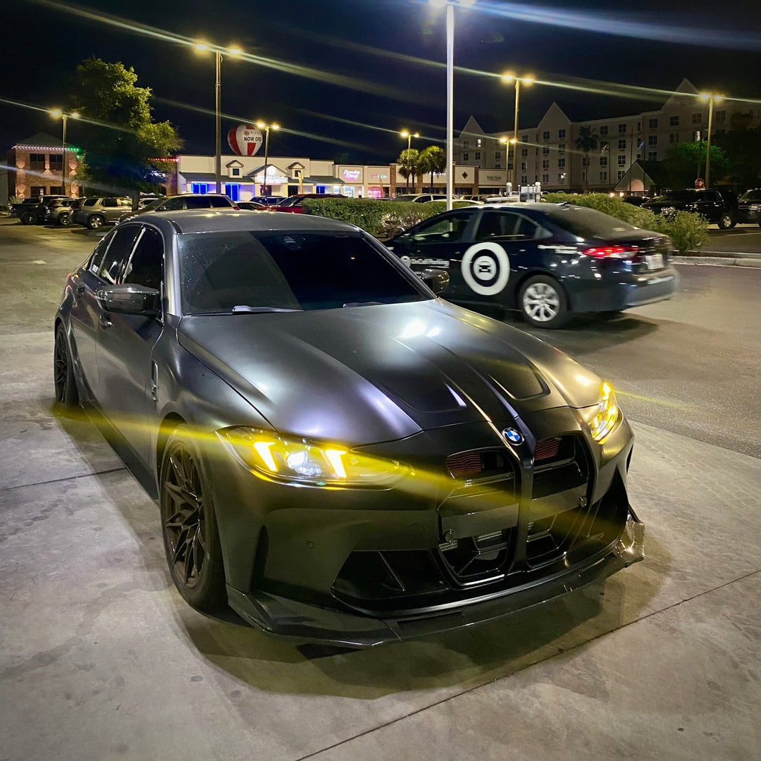 BMW G8X M3/M4 & G22 4 Series Snake Eyes Style Headlights (2021-Current ...