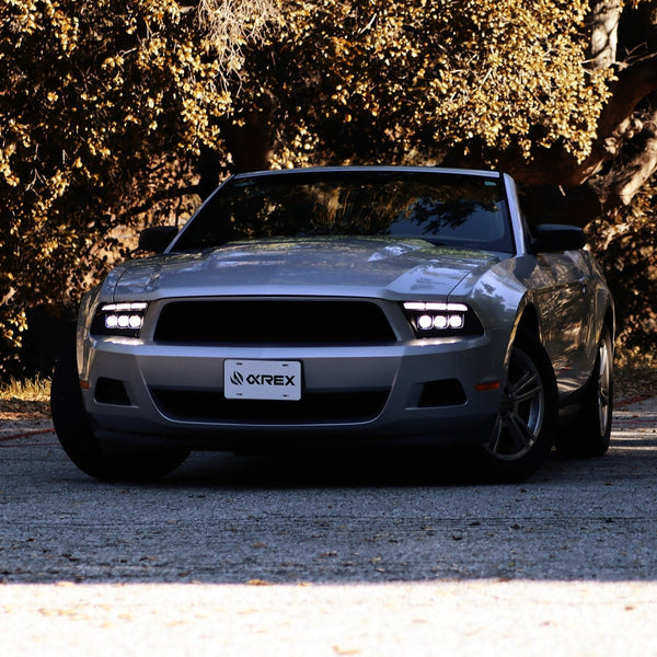 13-14 Ford Mustang MK II NOVA-Series LED Projector Headlights Alpha ...
