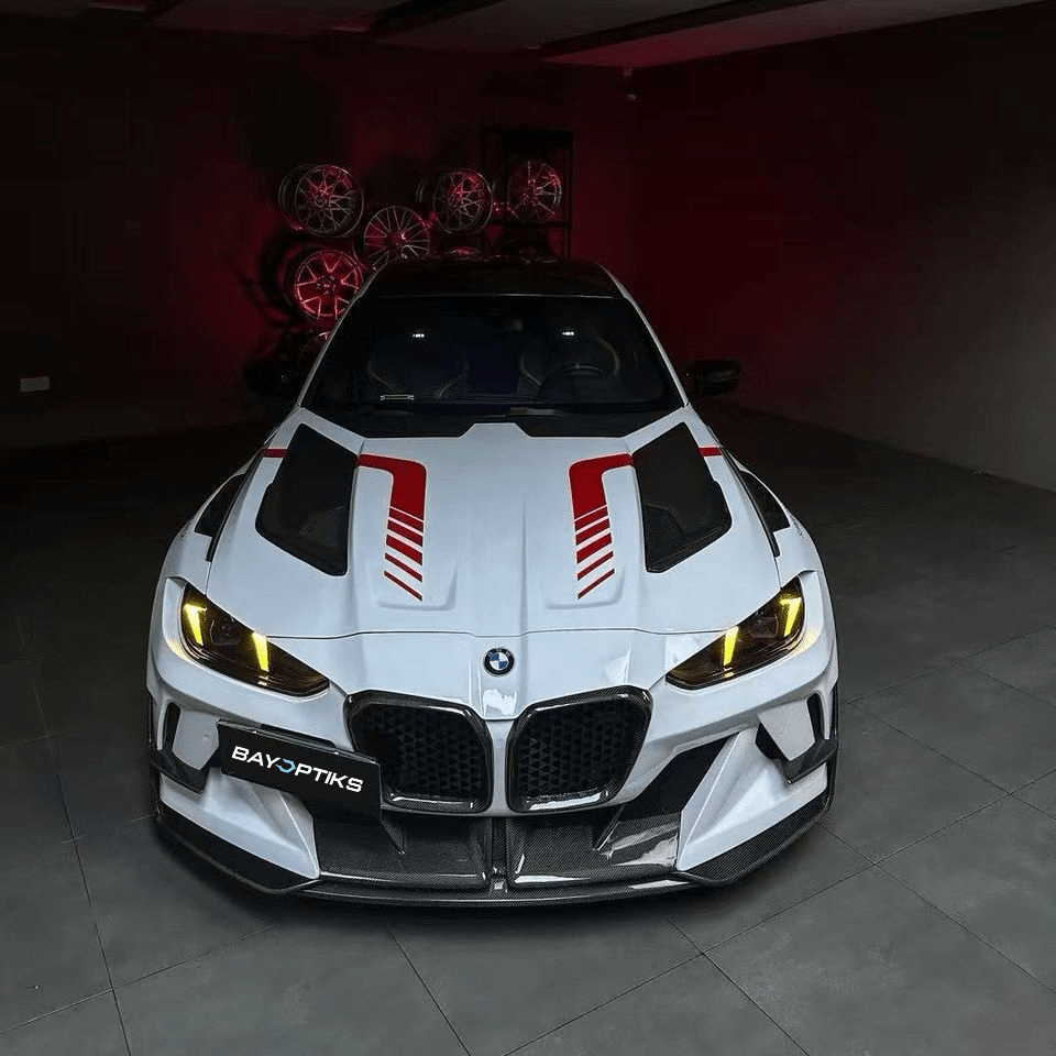 BMW G8X M3/M4 & G22 4 Series Snake Eyes Style Headlights (2021-Current ...