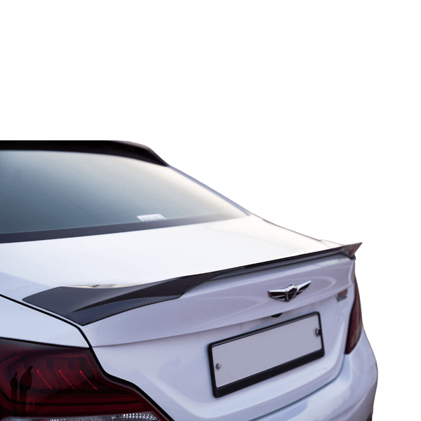 Genesis G70 V2 Carbon Fiber Trunk Spoiler 2019-2021 – Bayoptiks