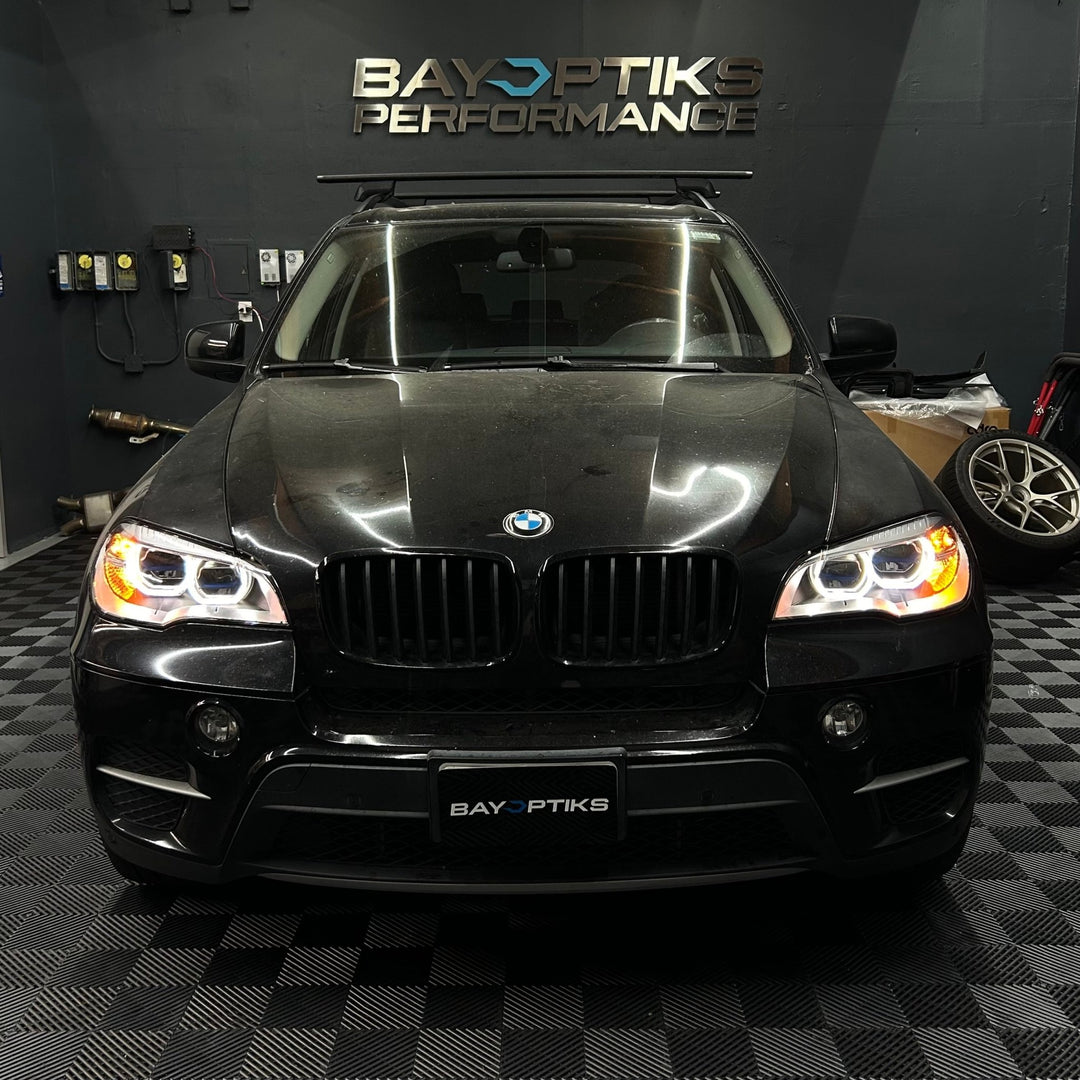 BMW E70 X5 Facelift Style LED Headlights 2007-2013 – Bayoptiks
