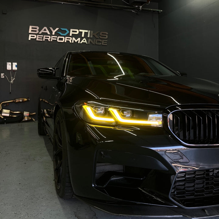 LCI Yellow DRL for F90 M5 G30 5 Series M5 (2021 - Present) – Bayoptiks