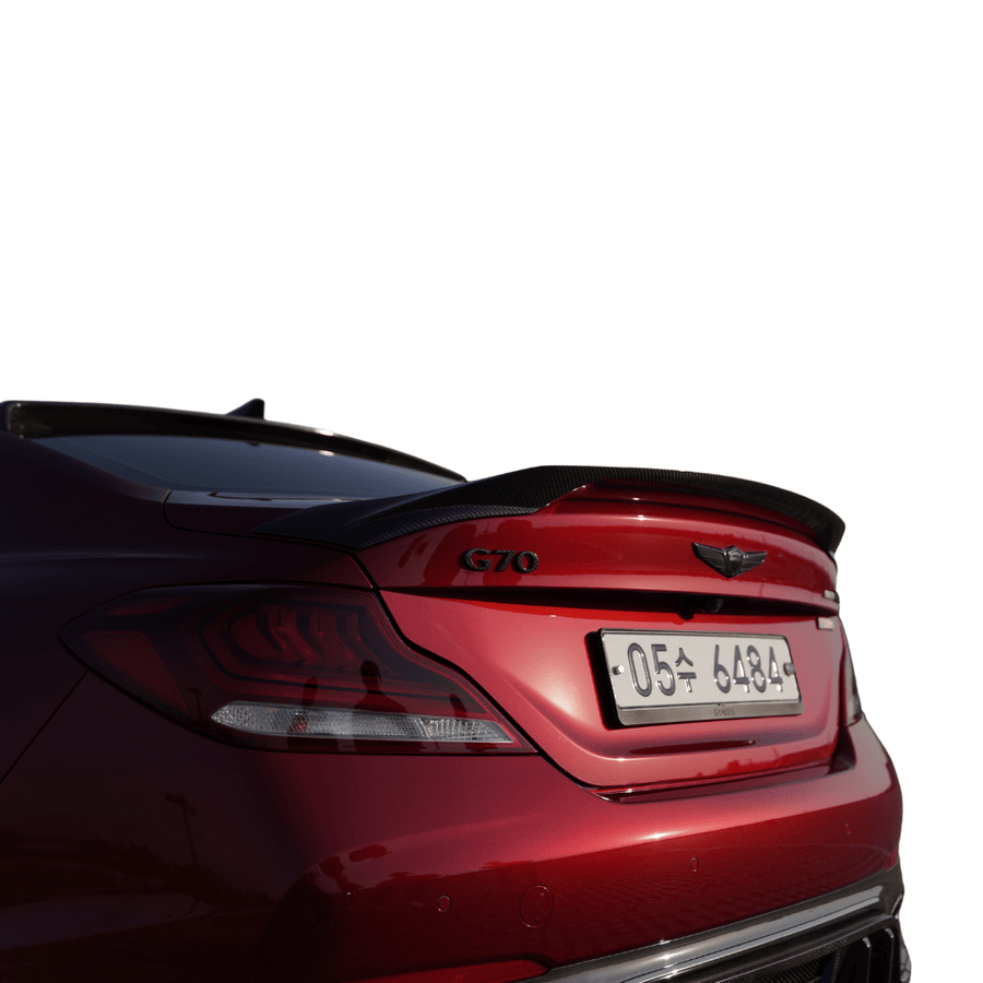 Adro Genesis G70 Carbon Fiber Trunk Spoiler V2 – Bayoptiks