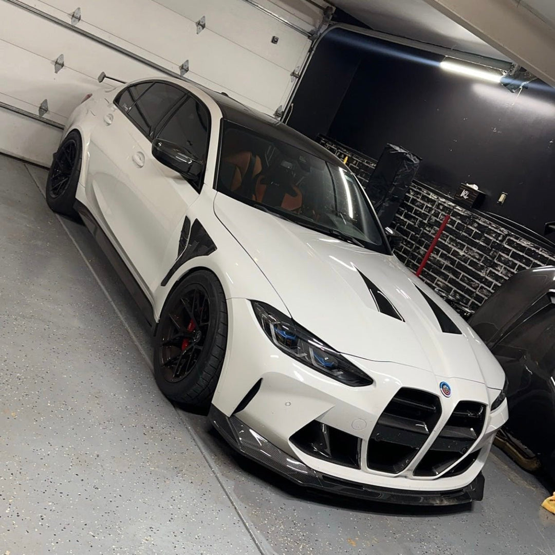2021+ BMW G80 M3/M4 & G22 Dual Color CSL Yellow/White Laser Headlights ...