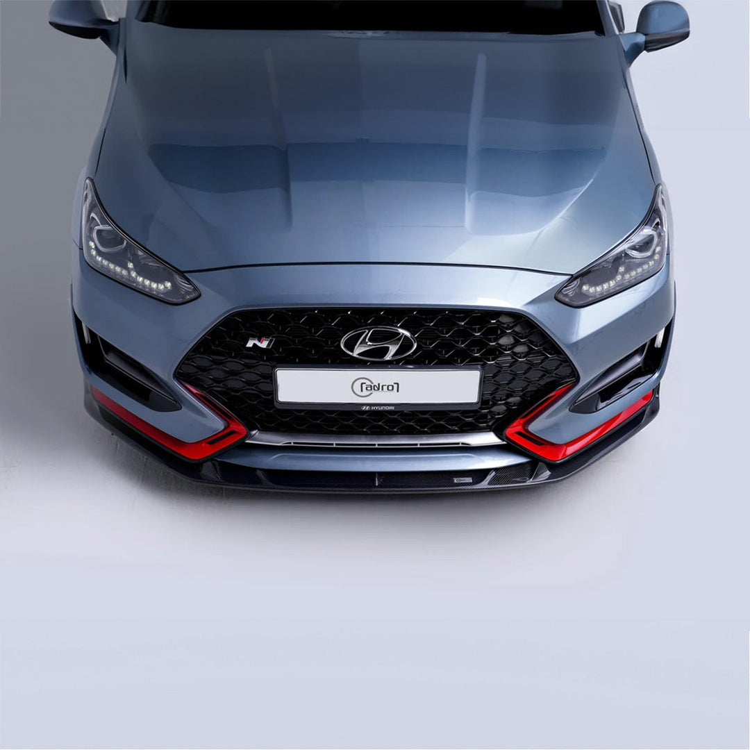 Adro Hyundai Veloster N Carbon Fiber Front Lip V2 Type A – Bayoptiks