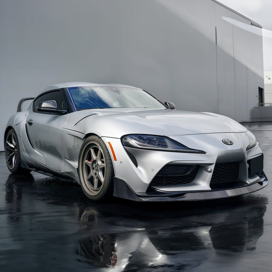 Toyota Supra A90 2020-2024 AC Style Carbon Fiber Front Lip – Bayoptiks