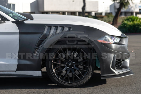 2018-23 Ford Mustang Front Side Vented Fenders – Bayoptiks