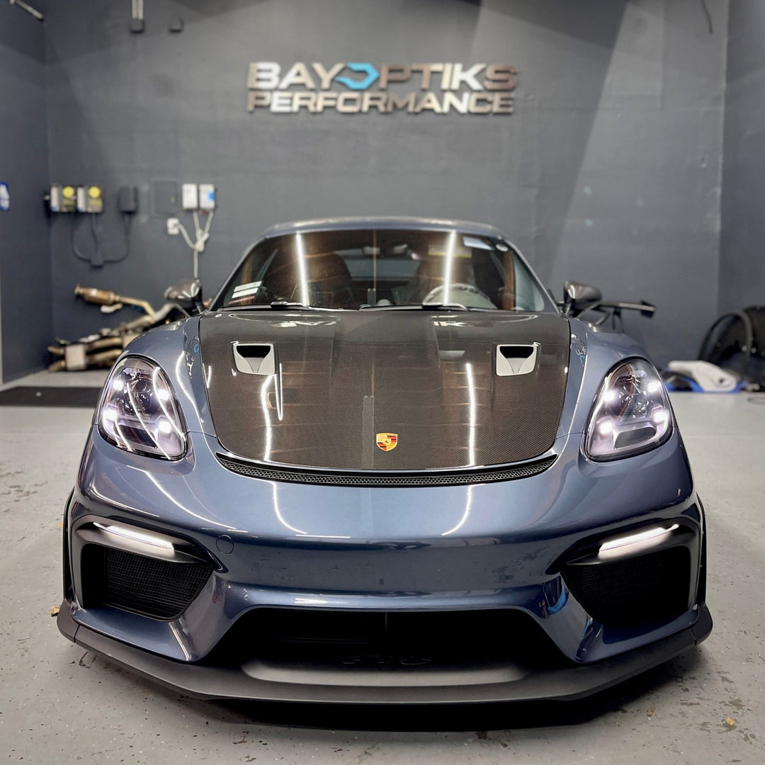 Porsche 718 Cayman GT4rs Matrix Style LED Headlights – Bayoptiks