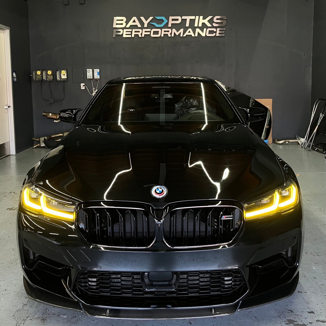 LCI Yellow DRL for F90 M5 G30 5 Series M5 (2021 - Present) – Bayoptiks