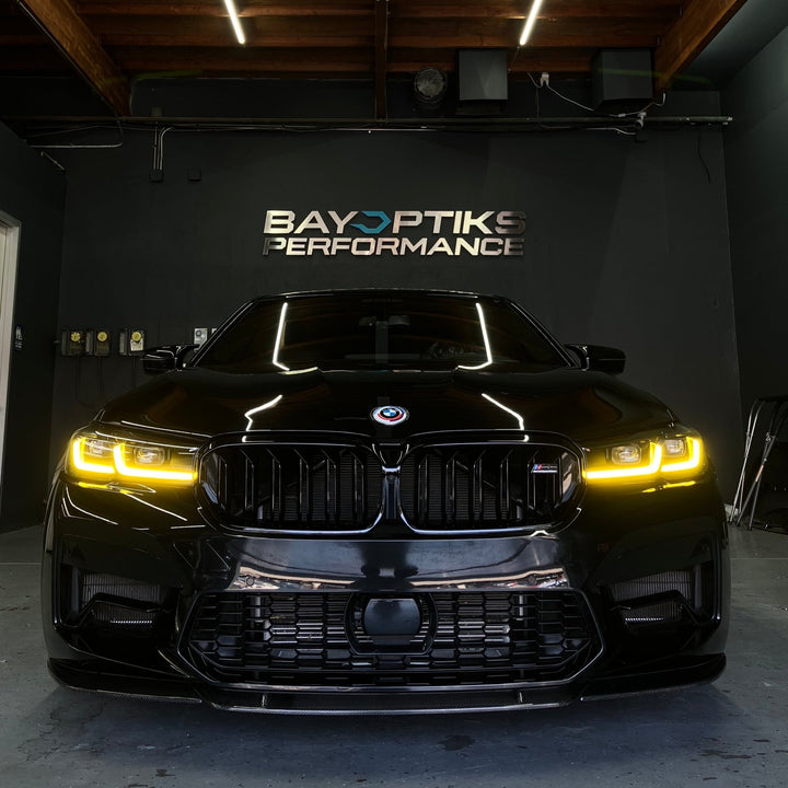 LCI Yellow DRL for F90 M5 G30 5 Series M5 (2021 - Present) – Bayoptiks