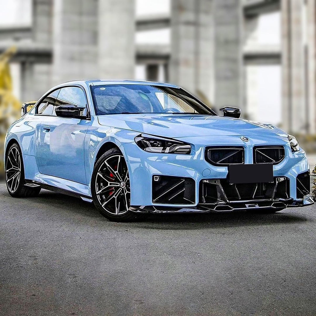 BMW G87 M2 SQ Style Dry Carbon Fiber Grill – Bayoptiks