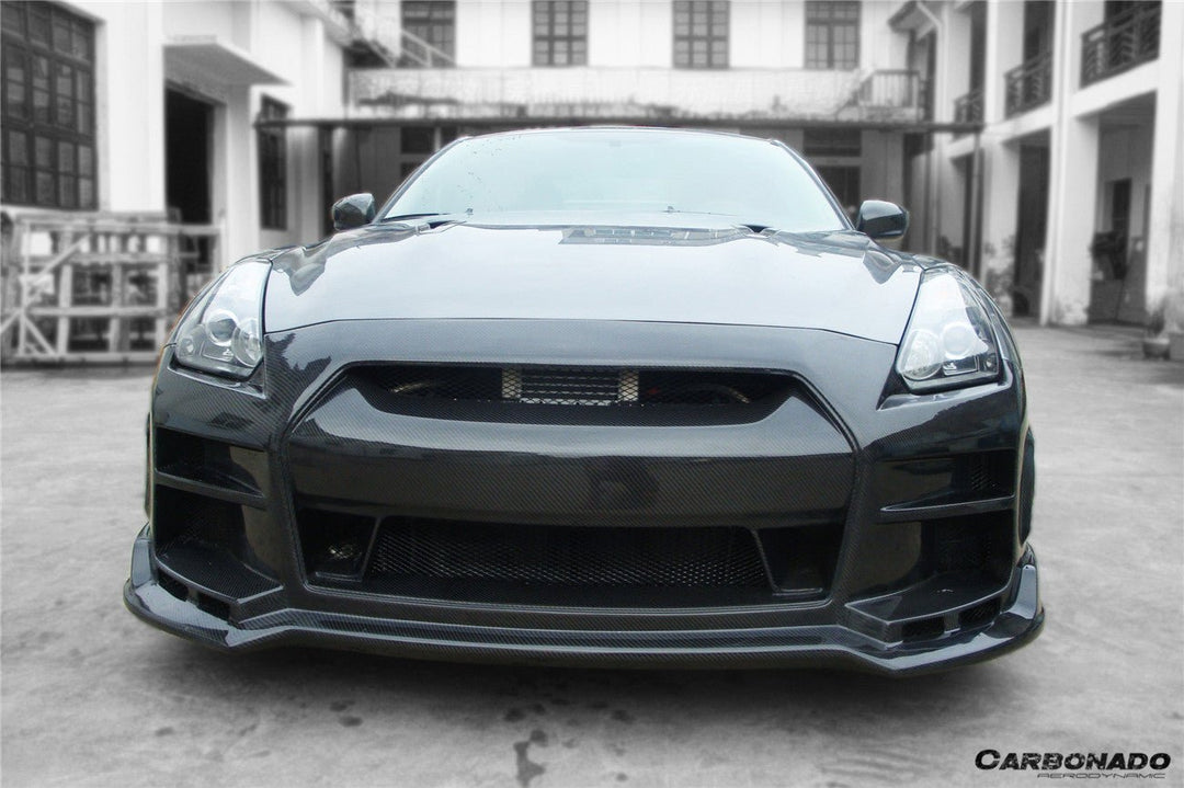 2008 - 2016 Nissan GTR R35 CBA/DBA BSE Style Front Bumper – Bayoptiks