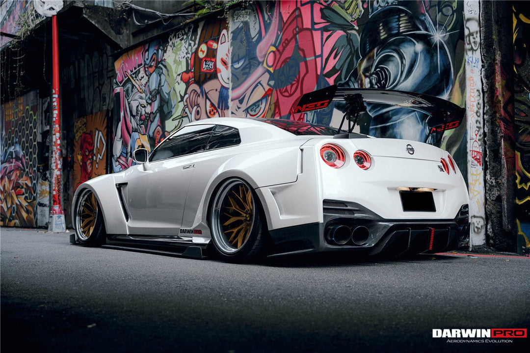 2008 - 2022 Nissan GTR R35 CBA & DBA & EBA BKSSII Style Partial Carbon ...