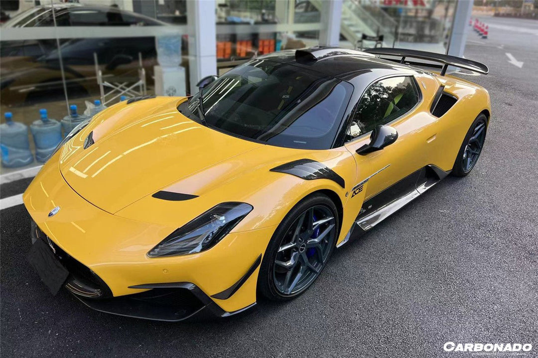 2020 - 2025 Maserati MC20 SVD Style Dry Carbon Fiber Roof Scoop – Bayoptiks