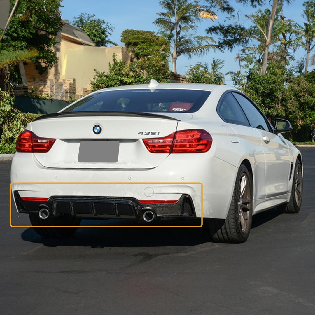 4 Series BMW Diffuser Carbon Fiber 2014-2020 – Bayoptiks