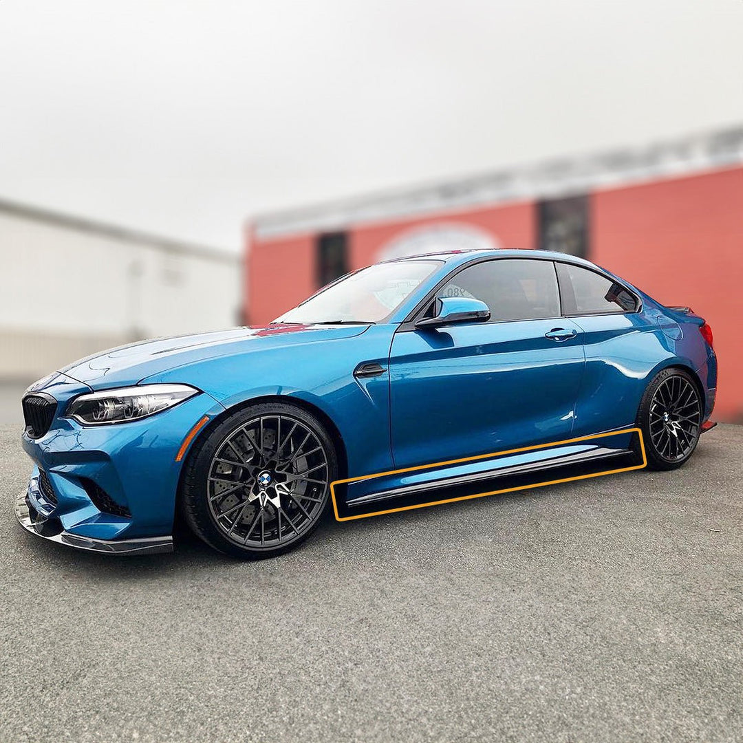 F87 M2 BMW All Model Carbon Fiber Side Skirt 2016-21 – Bayoptiks