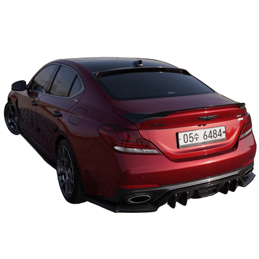 Adro Genesis G70 Carbon Fiber Trunk Spoiler V2 – Bayoptiks