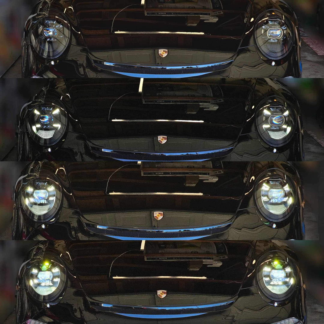 992 Matrix Style LED Headlights for Porsche 991.1 & 991.2 (2012 - 2019 ...