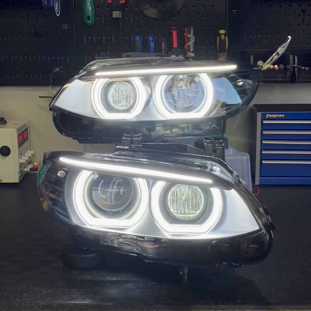 BMW E9X M3/E90 CSL Yellow DTM Retrofit – Bayoptiks