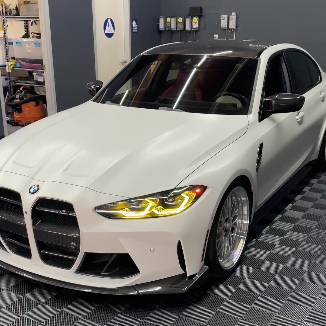 Dual Color CSL Yellow White DRL (2021 + Laser) G80 G82 M4 G22 4 Series ...