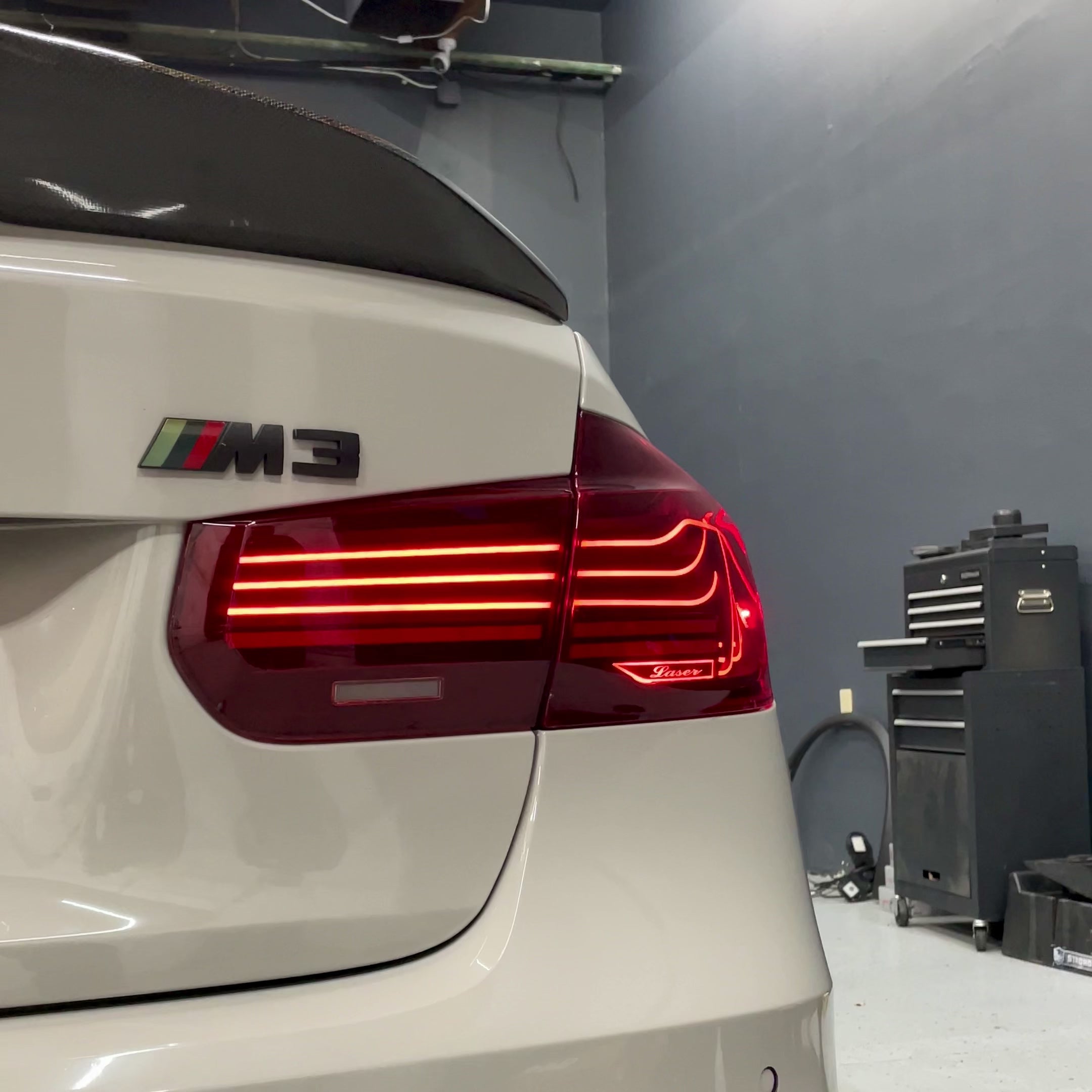 PRE-BUILT F80 M3 F30 3 Series Laser Style Taillights – Bayoptiks