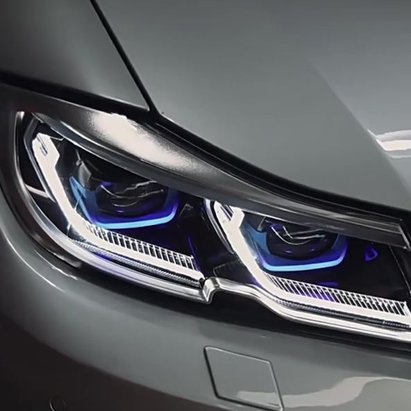 2005–2011 BMW E90 3 Series Laser Style LED Headlights – Bayoptiks