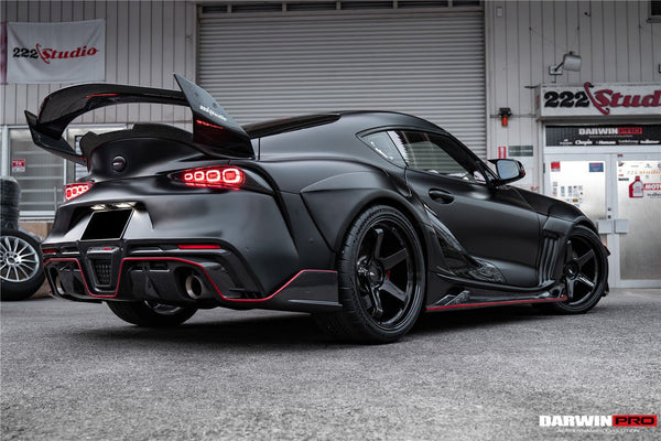 2019-2025 Toyota GR Supra (A90/A91) BKSS Style Carbon Fiber Rear Bumper ...