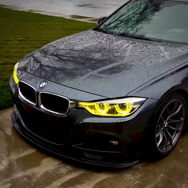 2016–2018 BMW F30 3 Series CSL Yellow DRL – Bayoptiks