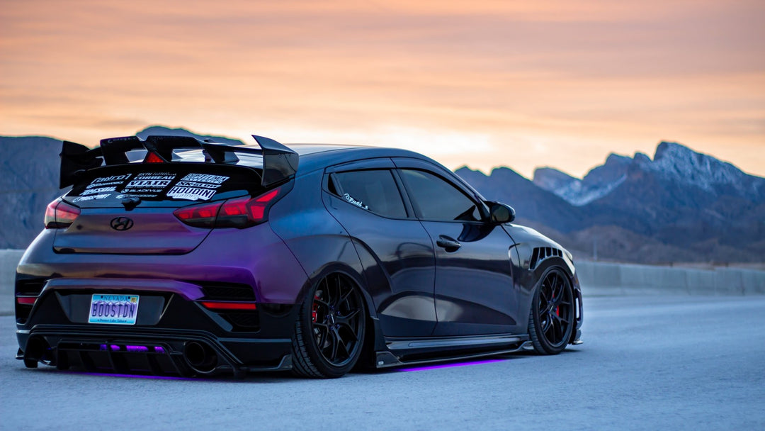 Adro Hyundai Veloster N Carbon Fiber Trunk Spoiler V2 – Bayoptiks