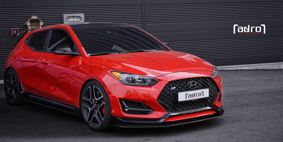Adro Hyundai Veloster N Carbon Fiber Front Lip VI – Bayoptiks