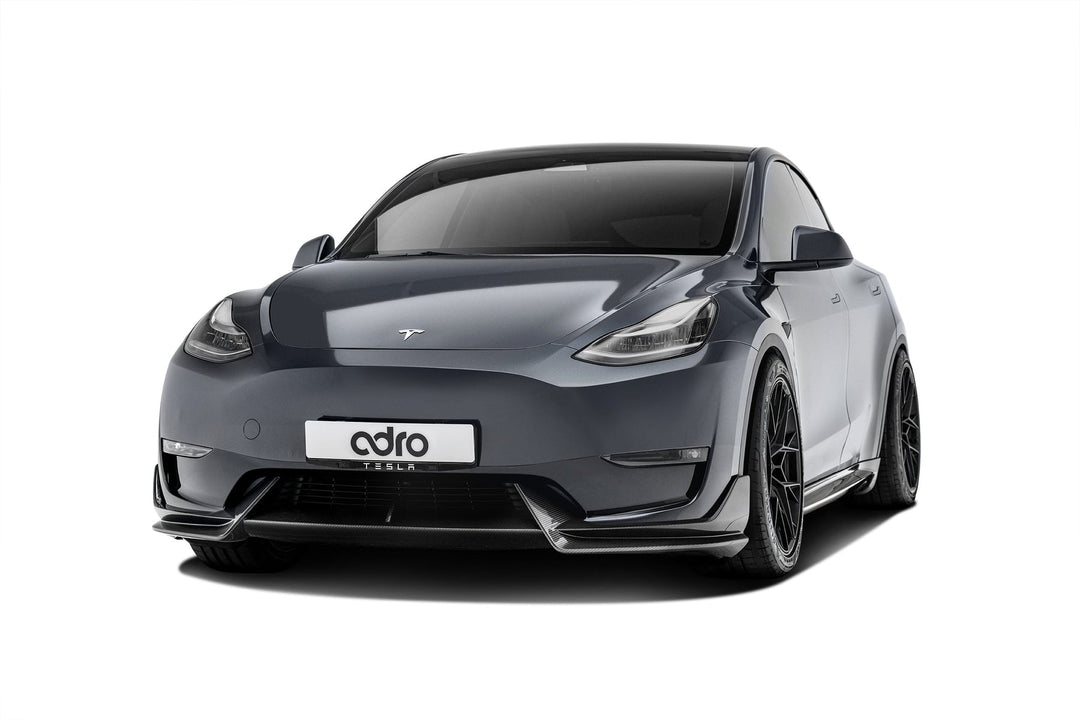 Adro Tesla Model Y Premium Prepeg Carbon Fiber Front Lip – Bayoptiks