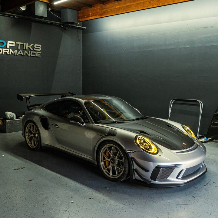 991 Porsche Carrera Turbo GT3 GT3RS PDLS Plus LED Motorsport Yellow DR ...