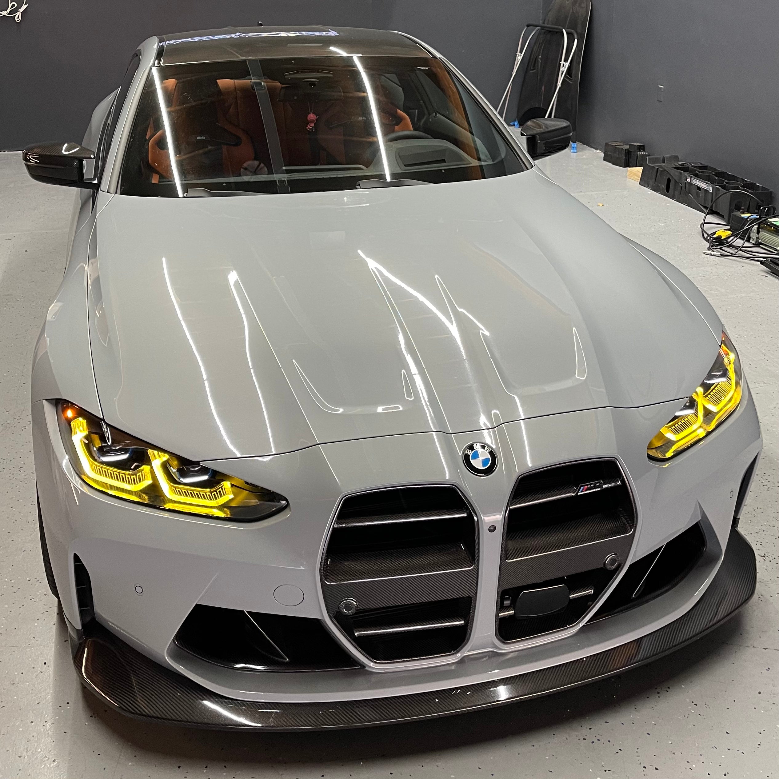 CSL Yellow DRL (2021 + Laser & Non Laser) G80 G82 M4 G22 4 Series ...