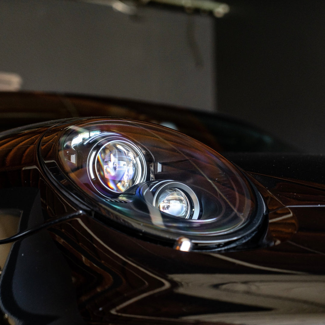 Porsche Carrera Turbo 997 Xenon Headlight Blackout Package – Bayoptiks