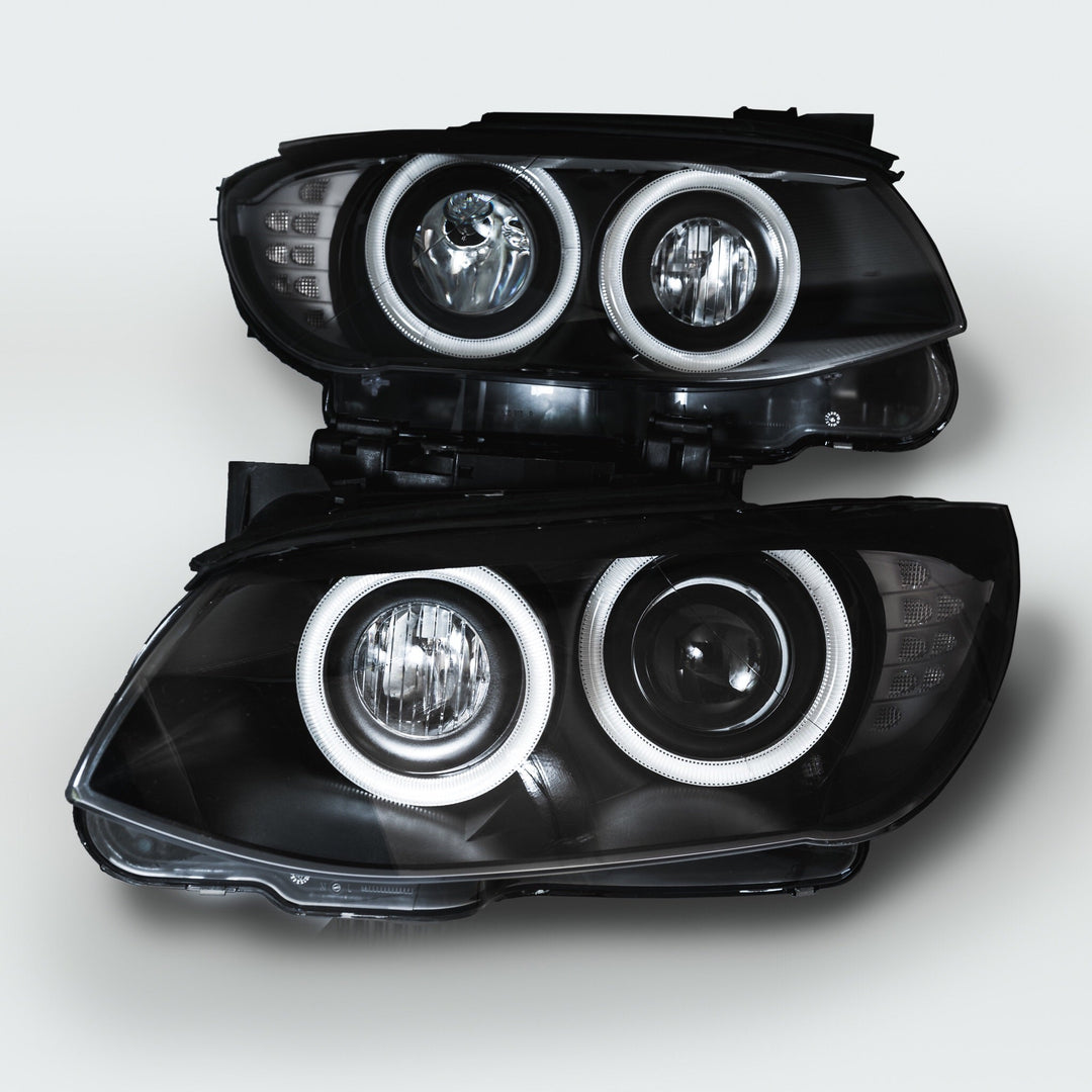 E92 E93 3 Series Coupe & Convertible Round Ring Headlight – Bayoptiks