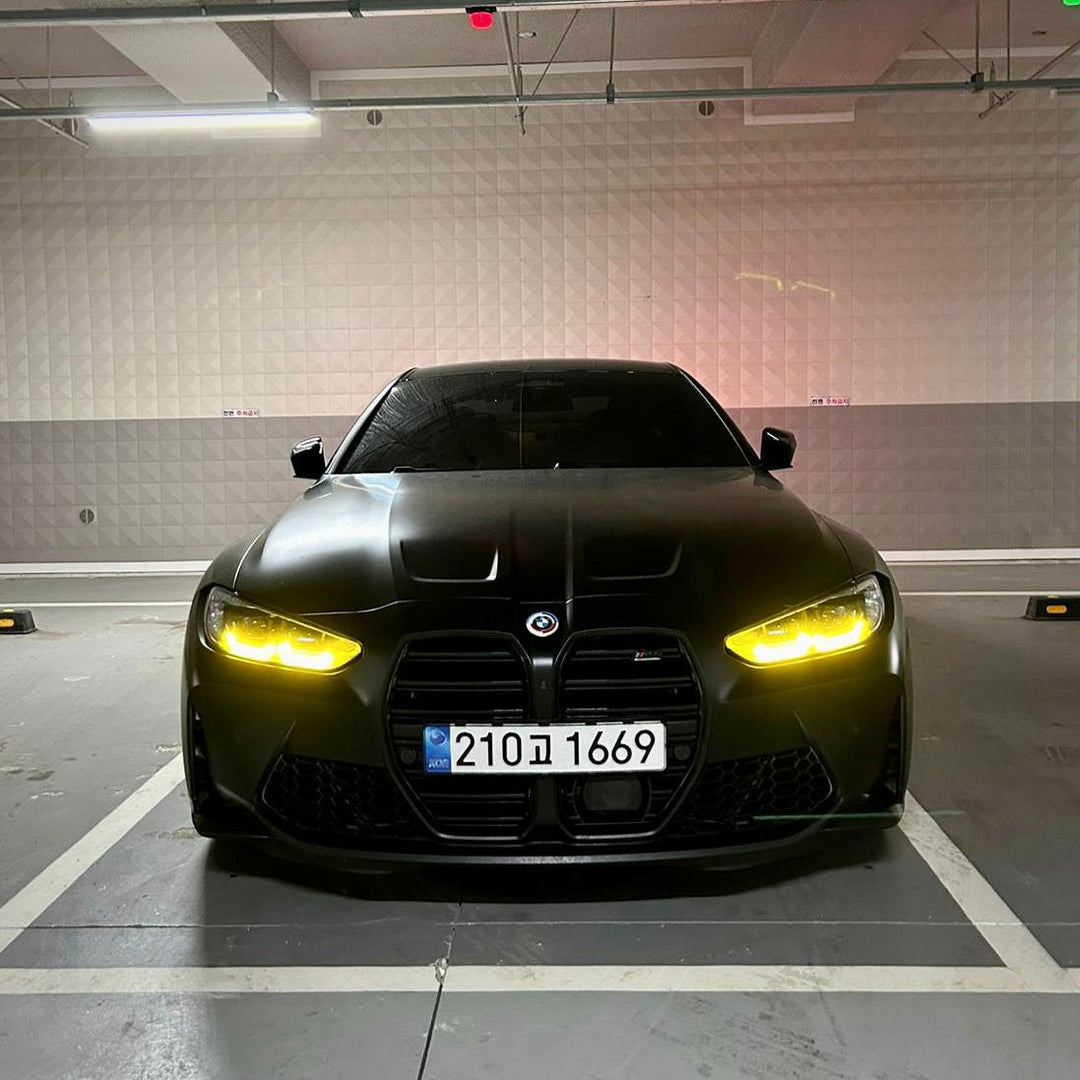 CSL Yellow DRL (2021 + Laser & Non Laser) G80 G82 M4 G22 4 Series ...