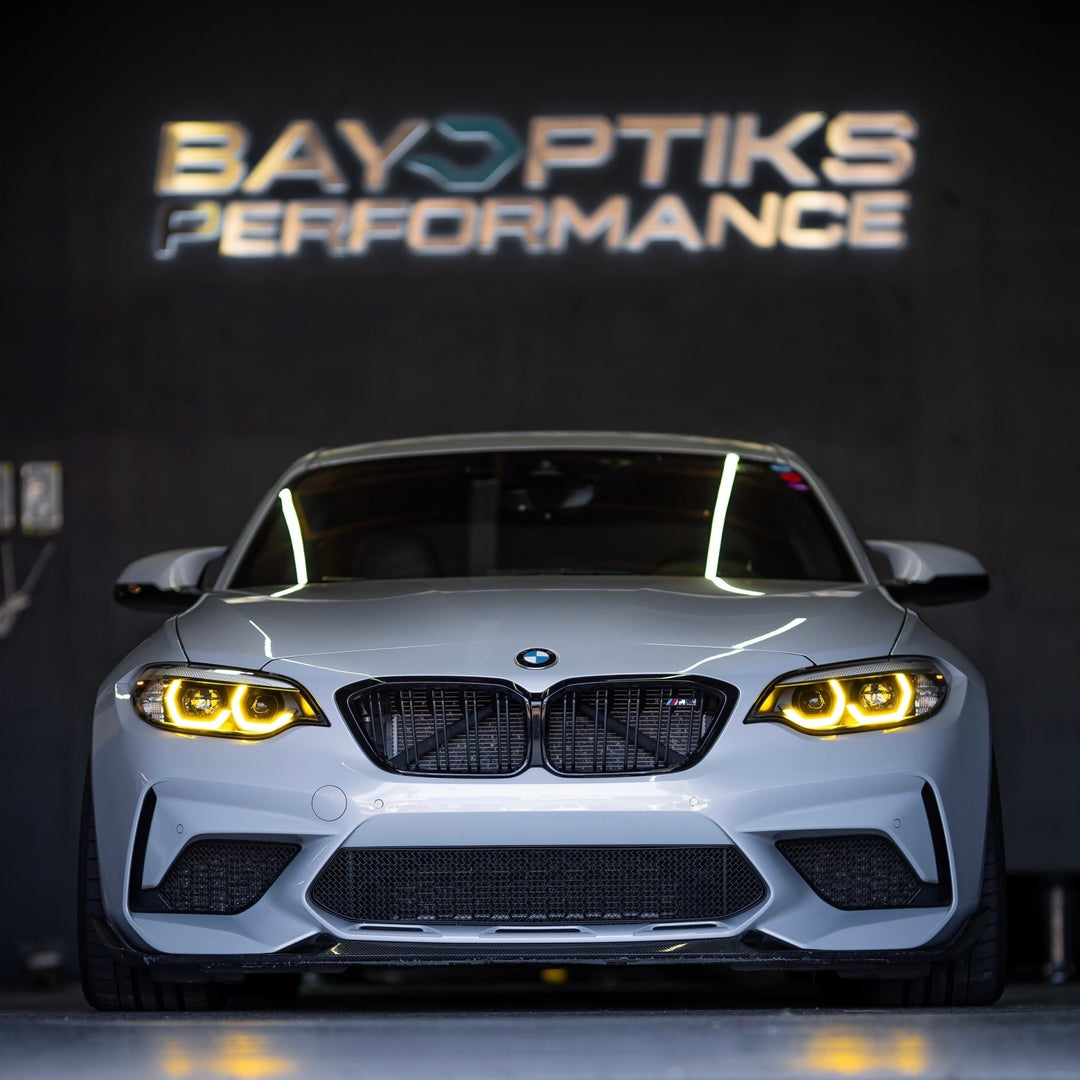 F87 M2 F22 2 Series CSL Yellow Headlight DRL for (2018-21) – Bayoptiks
