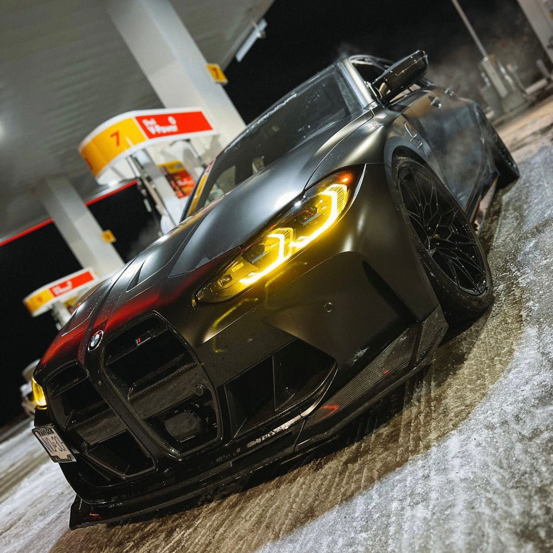 CSL Yellow DRL (2021 + Laser & Non Laser) G80 G82 M4 G22 4 Series ...