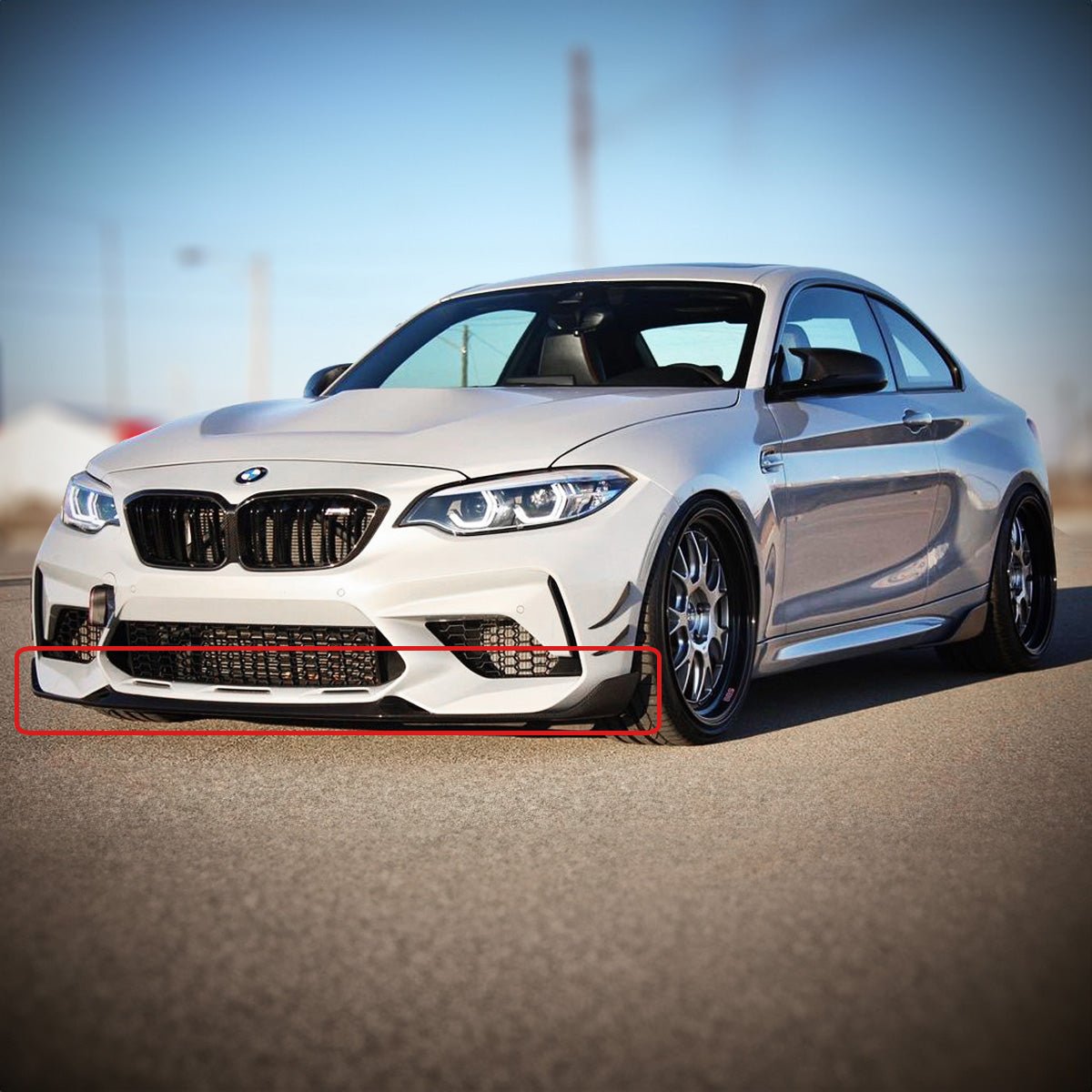 F87 M2 BMW Competition Models Front Lip Carbon Fiber 2019-2021 – Bayoptiks